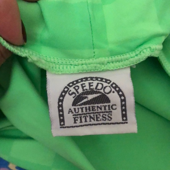 Speedo | Other | Speedo Authentic Vintage Neon Green Workout Set | Poshmark